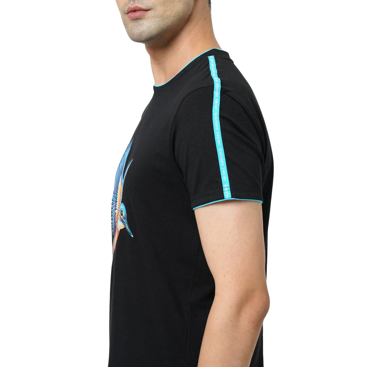 KF RN Bird Black S/Slv T Shirt – KF.LIFE